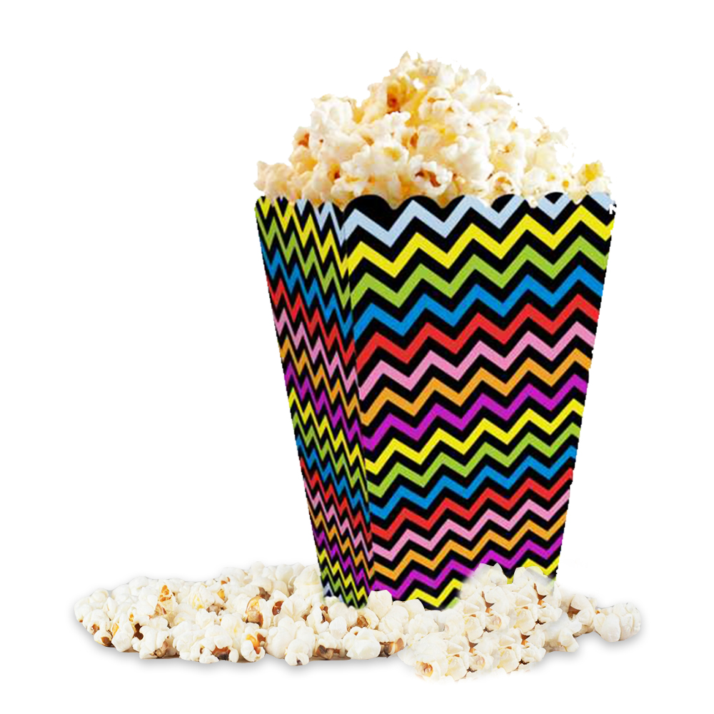 MISIR POPCORN KUTUSU RAINBOW 10 LU - 27.08 TL + KDV