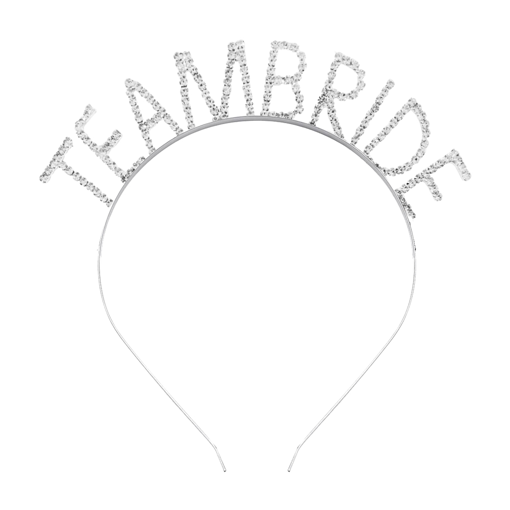 TEAM BRIDE METAL TAŞLI TAÇ GÜMÜŞ - 0.01 TL + KDV